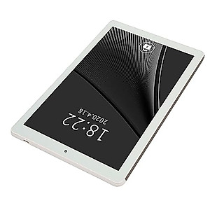 HEEPDD 10 Inch Tablet, USB C Charging Port Dual SIM Card Dual Standby 3GB RAM 64GB ROM Grey Multi Language Support Tablet PC 13MP Rear Camera for Daily Use (US Plug)