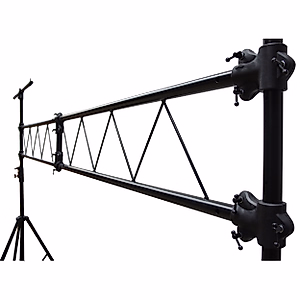 Harmony Audio HA-TRUSSKIT Pro Audio DJ 10 Foot Lighting Truss Package with (2) Tripod Stands