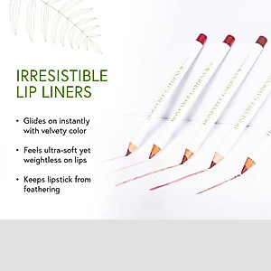 Honeybee Gardens Irresistible Lip Liner In Spice, Rosey Cinnamon Color, Long-Lasting, Gluten-Free, Vegan, 0.04 oz