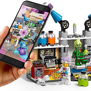 LEGO Hidden Side J.B.’s Ghost Lab 70418 Building Kit, Ghost Playset for 7+ Year Old Boys and Girls, Interactive Augmented Reality Playset (174 Pieces)