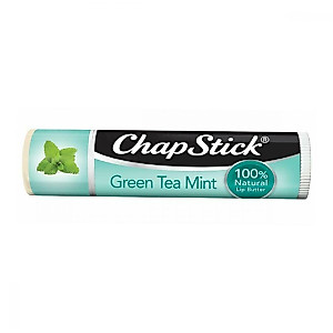 ChapStick 100% Natural Lip Butter, Green Tea Mint, 0.15 oz (Pack of 12)