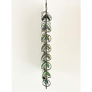 ANIZER Dual-sided Hanging Sunglasses Organizer Dust-Proof Glasses Storage Wall Pocket Eyeglasses Display Case with 32 Slots (GREY)