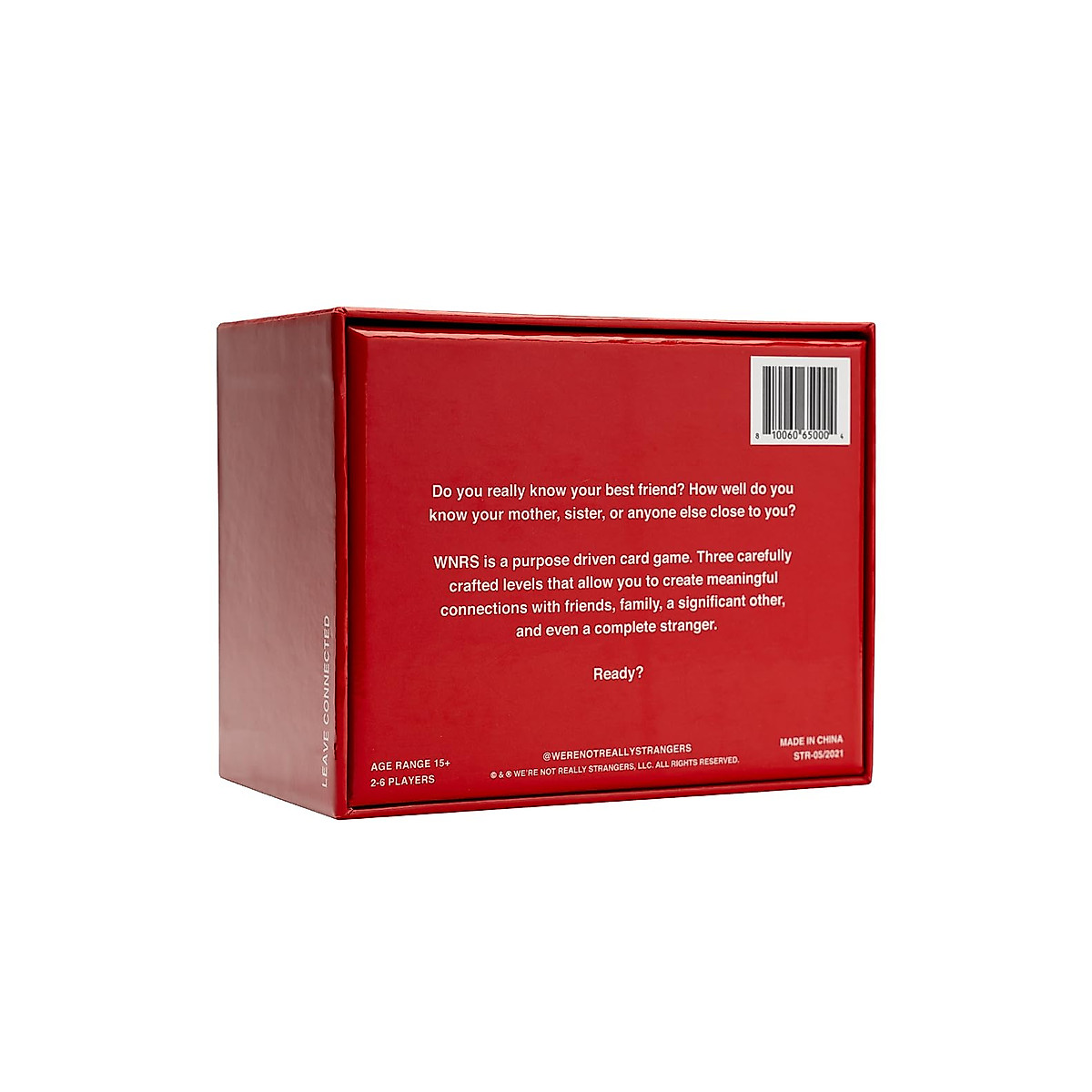 WE'RE NOT REALLY STRANGERS Card Game - 150 Conversation Cards for Adults, Teens, Couples, & Strangers - Fun Family Party Card Game & Icebreaker for Game Night or Date Night, Ages 15+, 2-6 Players