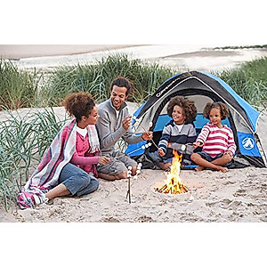 GIGATENT 6′ X 5′ 1-2 Person 3 Season Dome Tent Waterproof & UV Resistant Fabric Carry Bag Included