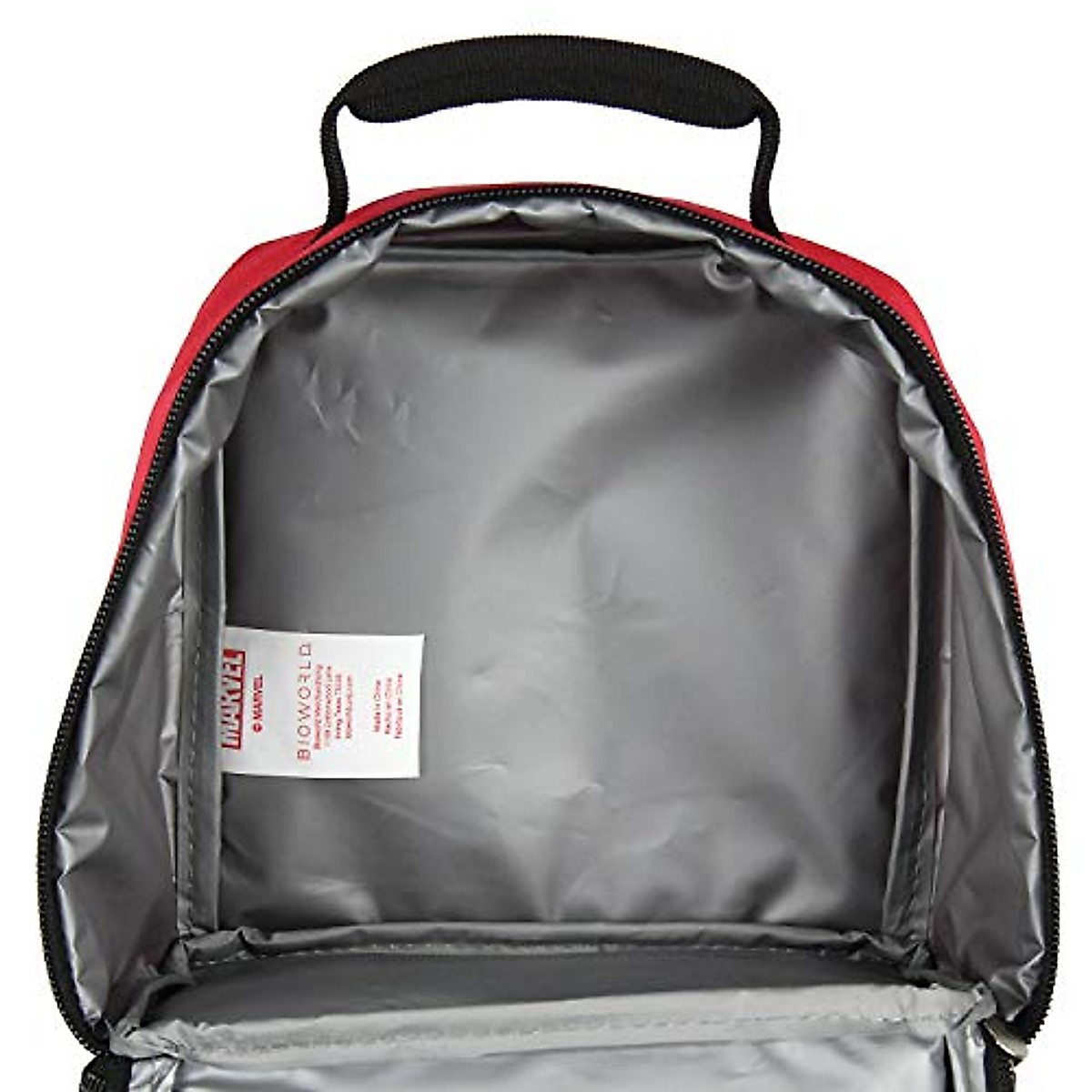 Marvel Universe Comics Avengers Captain America Dual Compartment Insulated Lunch Box