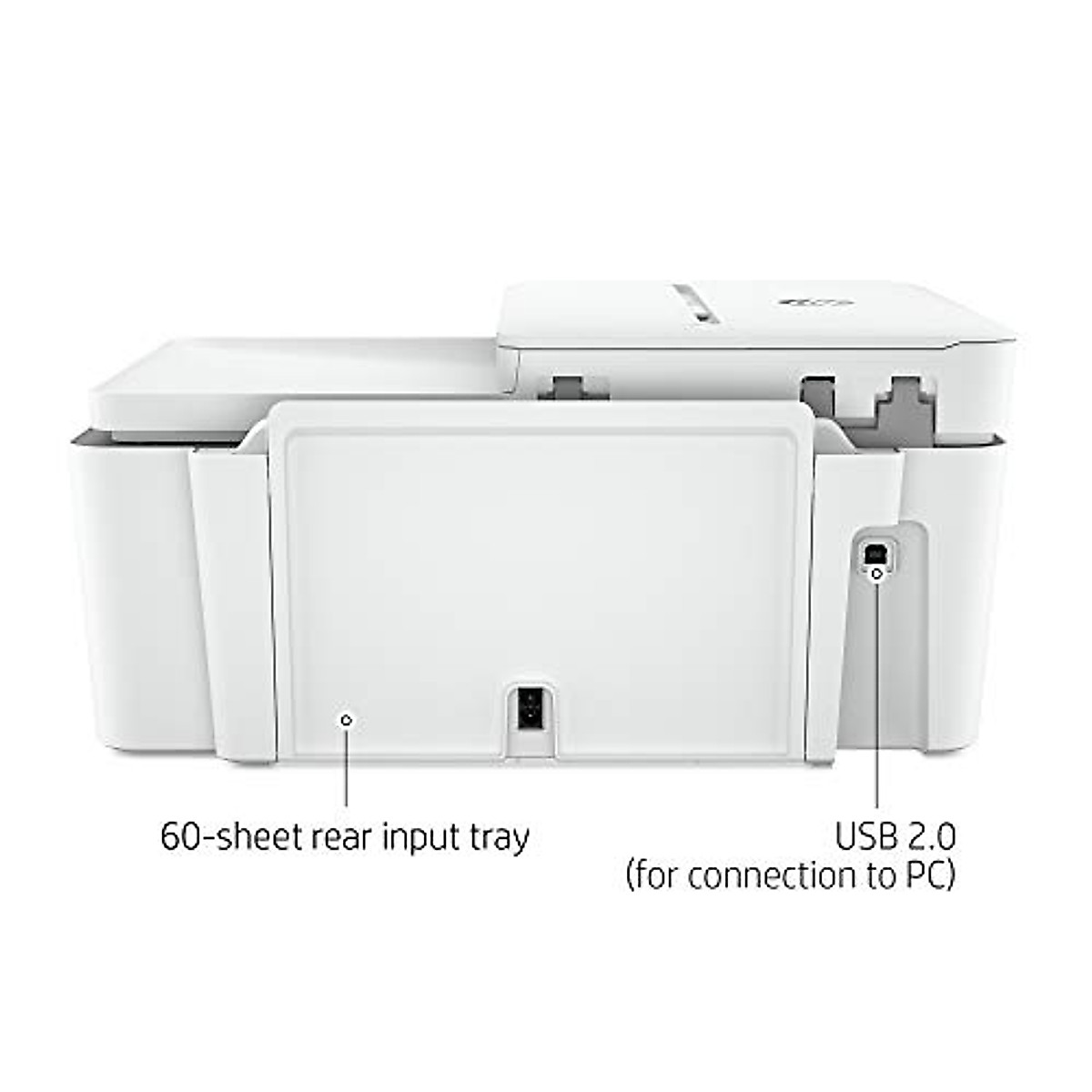 HP DeskJet Plus 4155 Wireless All-in-One Printer, Mobile Print, Scan & Copy, HP Instant Ink Ready, Auto Document Feeder, Works with Alexa (3XV13A)