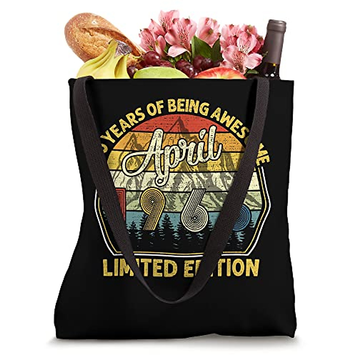 1966 April vintage 56 years old being awesome gift birthday Tote Bag