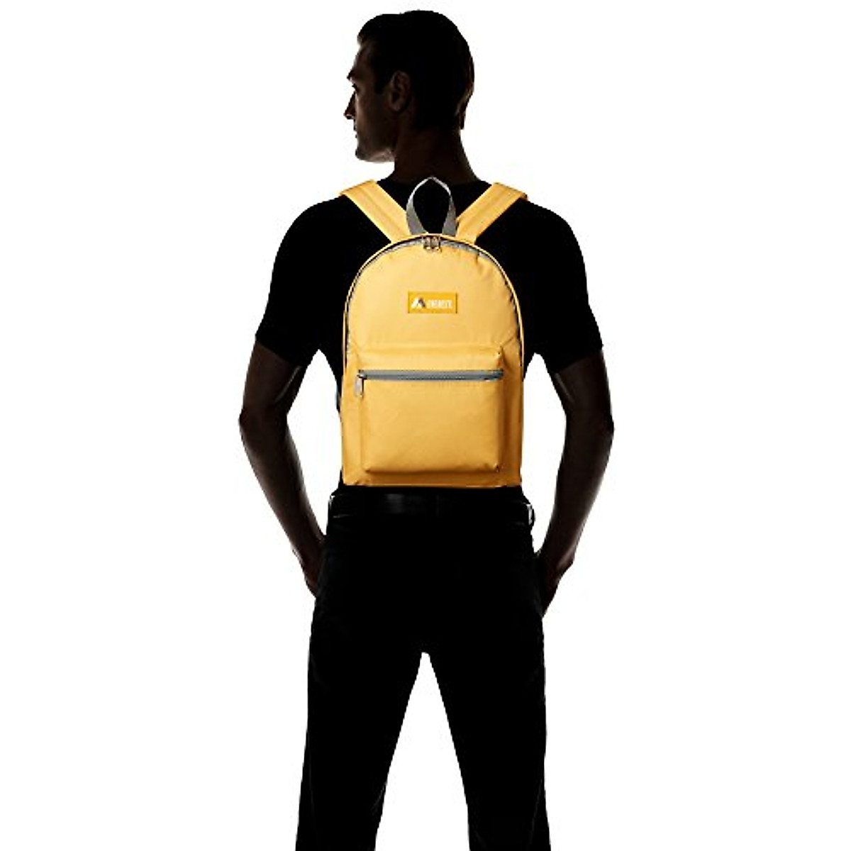Everest Basic Backpack, Yellow, One Size