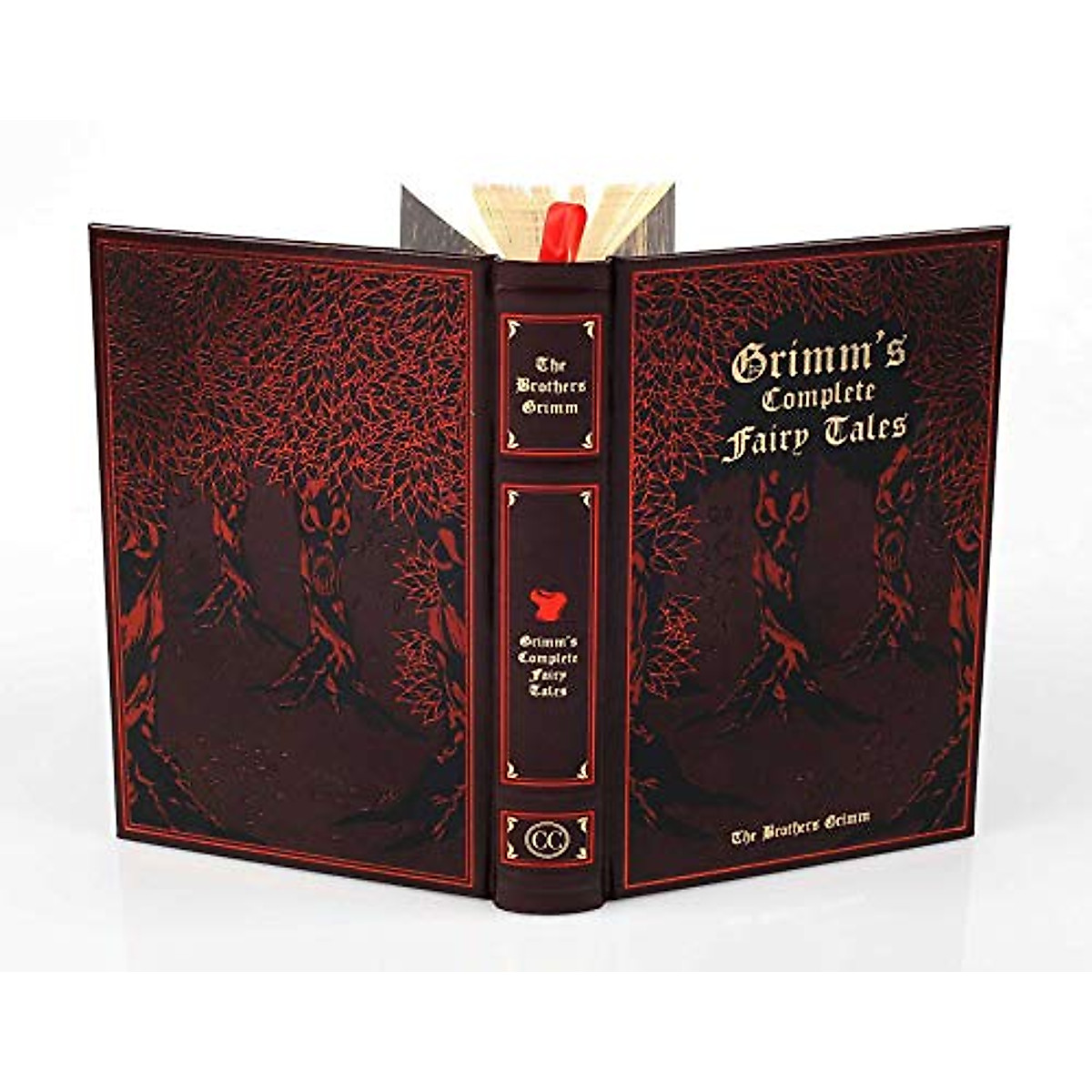 Grimm's Complete Fairy Tales (Leather-bound Classics)