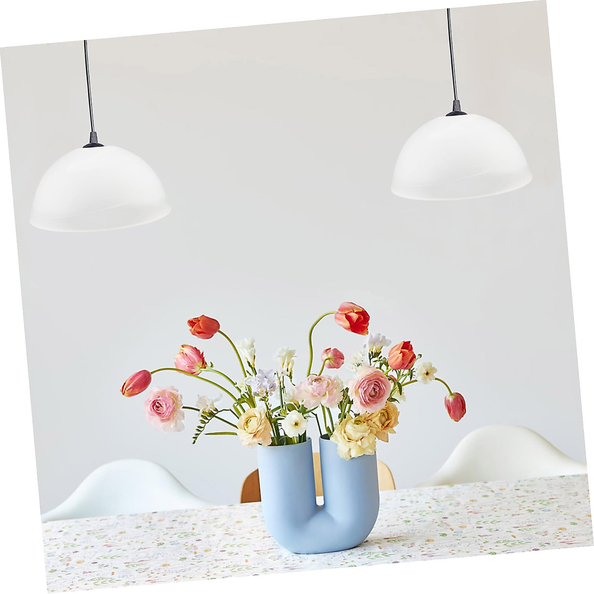 OSALADI Pendant Light Shade Glass Case Frosted Glass Lamp Shade Chandelier Shade Ceiling Fan Light Covers Pendant Lampshades for Bedroom, Living Room Pendant Light Shade Glass Case