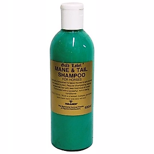 William Hunter Equestrian Gold Label Mane& Tail Shampoo, 500ml - Coconut Oil Based Shampoo for Manes and Tails