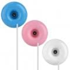 Portable Mini Humidifier Doughnut-shaped USB Atomization Spray Humidifier for Home Office Car(White)