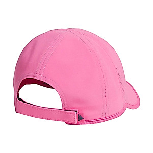 adidas Women's Superlite 2 Relaxed Adjustable Performance Hat, Pulse Magenta Pink/Preloved Ink Blue, One Size