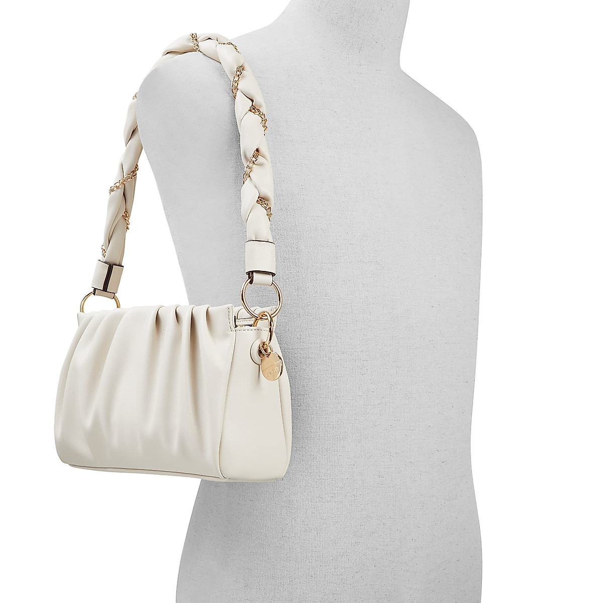 ALDO Women's Torsa Shoulder Bag, Other White