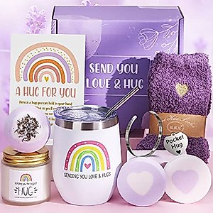 Get Well Soon Gifts for Women, Care Package Gift for Women Her Mom, Self Care Gifts for Sick Friends, After Surgery Gifts Feel Better Gift Sympathy Gifts Thinking of You Christmas Gifts for Women