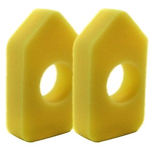 Cyleto 698369 Foam Air Filter For Briggs & Stratton Lawn Mower 698369 4216 5088 5099 MTD 490-200-0011(2PCS)