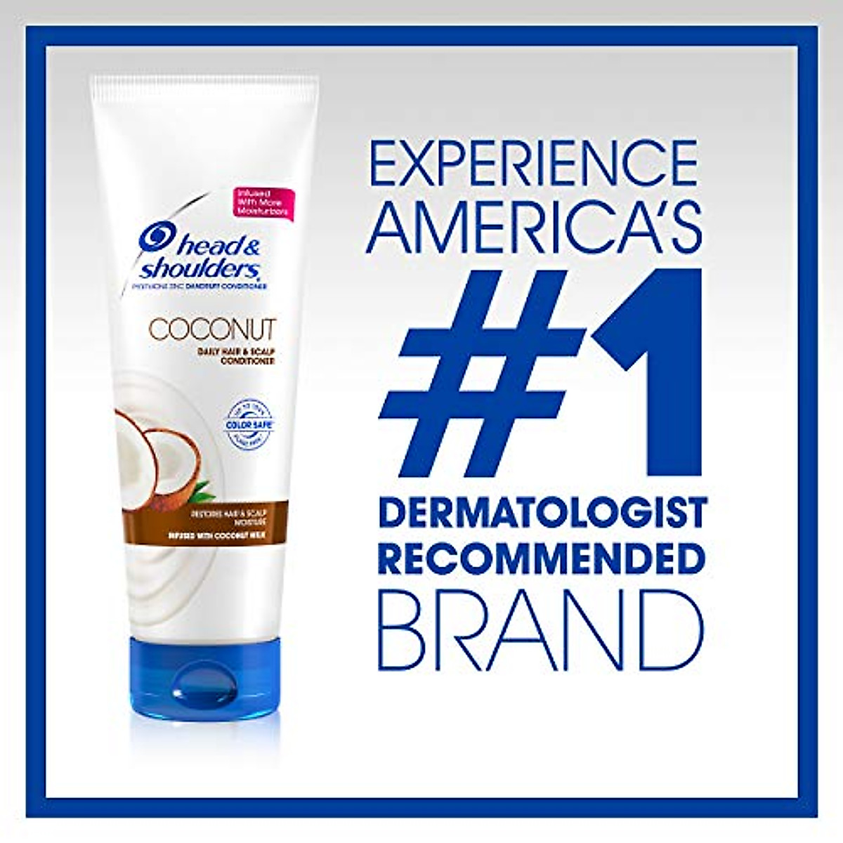 Head & Shoulders Coconut Fresh Anti-Dandruff Paraben Free Conditioner,10.9 fl oz