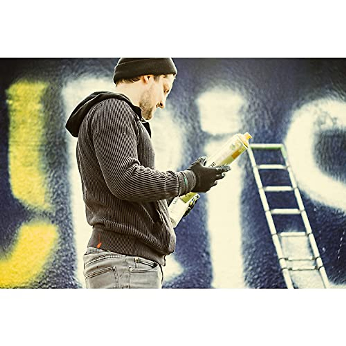 Montana Cans ULTRA WIDE Spray Paint, 750ml, Snow White, 25 Fl Oz (Pack of 1)