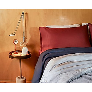 Gravity Blanket Weighted Blanket, Faux Fur Rabbit Blanket, 10 lbs Grey 48" x 66", The Original Weighted Blanket for Sleep, Breathable Throw Blanket