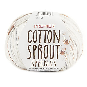 PREMIER YARNS Camping Premier Cotton Sprout Speckles Yarn