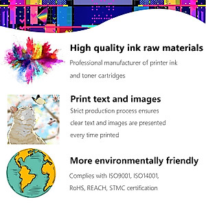 Replacement for HP 206X 206A Black Toner Cartridge for HP Color Laserjet Pro MFP M283cdw M255dw M283cdw M283 M255 Compatible with Original Toner Cartridge