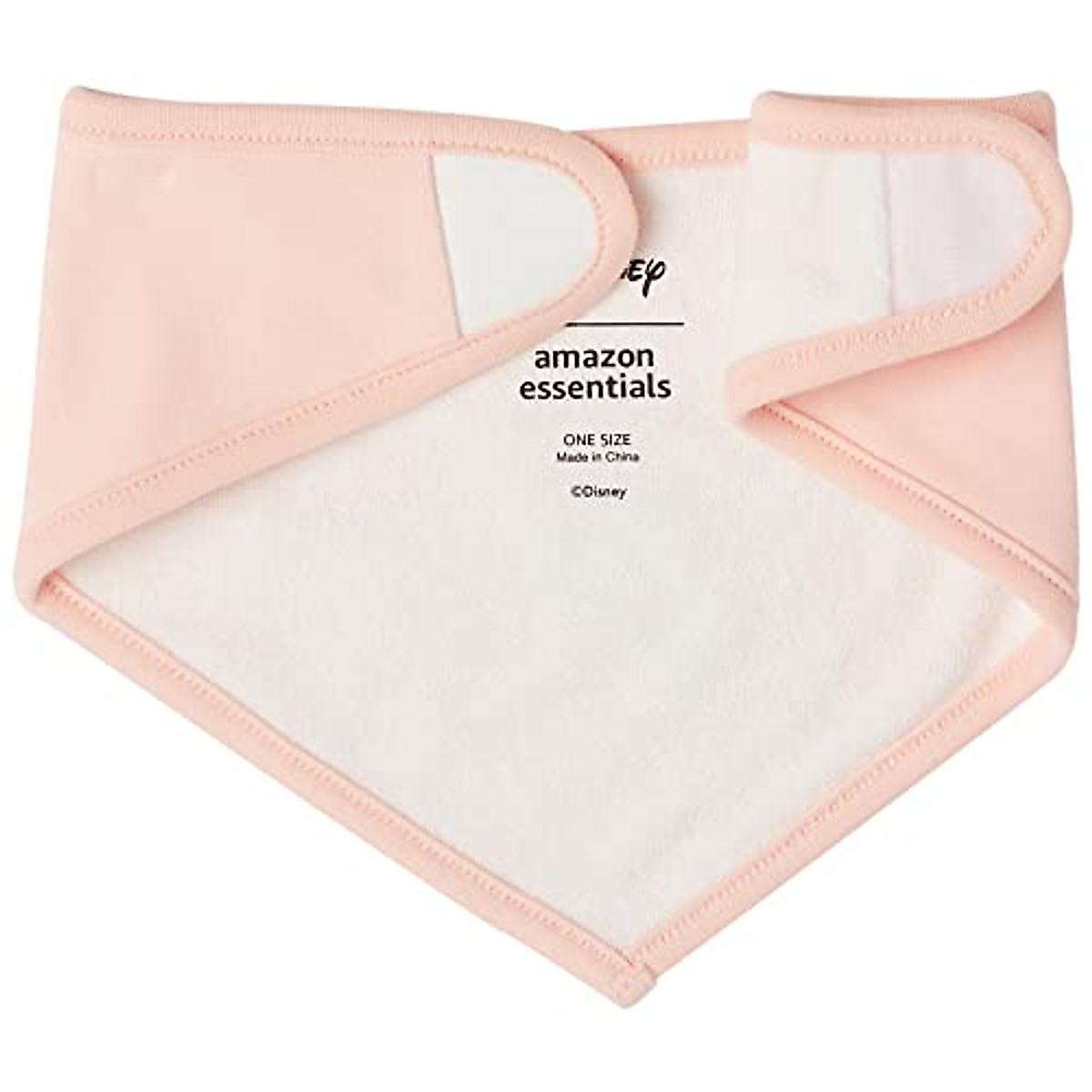 Amazon Essentials Disney | Marvel | Star Wars | Princess Baby Girls' Baby Bibs, Pack of 6, 6-pack Alice Tea Party, One Size