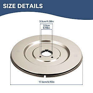 BROQIXIN 16090 Escutcheon Replacement for Moen Chateau Collection,Compatible with One-Handle Tub and Shower Faucets, Brushed Nickel