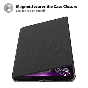 ProCase for Lenovo 8.0 Inch Tab M8 Gen 3 2022/Smart M8 Gen 3 2022 /Tab M8 HD LTE 2021/Tab M8 HD/Smart Tab M8/Tab M8 FHD 2019 Case, Slim Stand Protective Cover for Lenovo M8 8" Tablet -Black