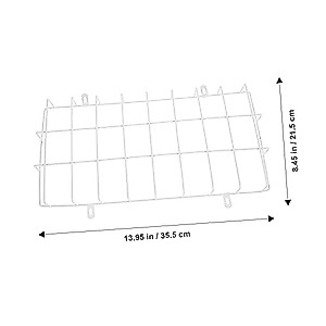 BUTIFULSIC LED Air Conditioner Wrought Iron Emergency Light Wire Cover White