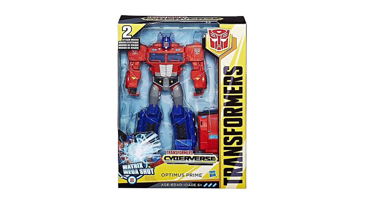 Optimus Prime Cyberverse Action Figure - Epic Moves