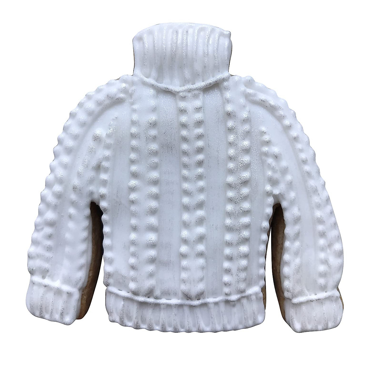 LILIAO Christmas Winter Ugly Sweater Cookie Cutter - 4.2 x 3.2 inches - Stainless Steel