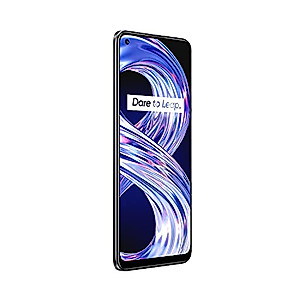 Realme 8 4G Dual SIM 128GB ROM + 6GB RAM (GSM Only | No CDMA) Factory Unlocked 4G/LTE Smartphone (Cyber Black)-International Version