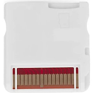 R4 2024 HK SDHC Dual Core Update Adapter Card with 16GB TF SD Card for DS DSI 2DS 3DS NDS, No Game Timebomb, White