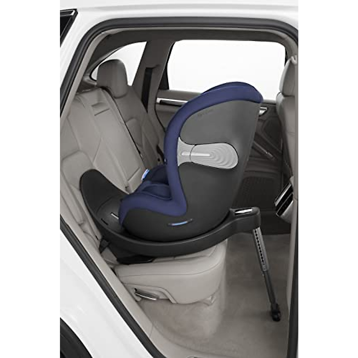 CYBEX Sirona S with SensorSafe, Convertible Car Seat, 360° Rotating Seat, Rear-Facing or Forward-Facing Car Seat, Easy Installation, SensorSafe Chest Clip, Instant Safety Alerts, Manhattan Grey