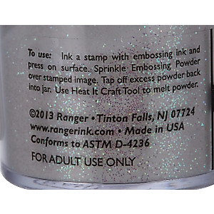 Ranger EPJ00-709 Embossing Powder .60oz, Holographic