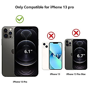 ZTOFERA Crossbody Case for iPhone13 Pro,iPhone13 Pro with Lanyard Strap Protective Case Adjustable Neck Rope Liquid Silicone Soft Cover for iPhone13 Pro 6.1 Inch,Brown