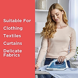 BLACK+DECKER Easy Steam Compact Iron, IR40V , Blue