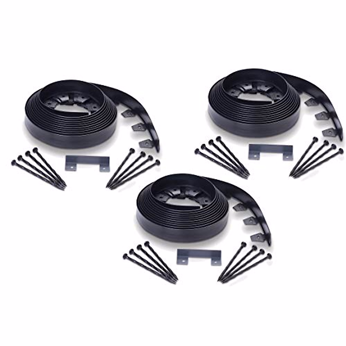 EasyFlex Tall Wall No-Dig Landscape Edging, 90' kit