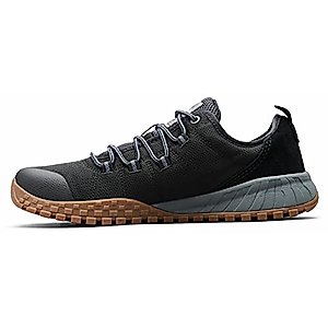 Columbia Men's Fairbanks Low Shoe, Breathable, High-Traction Grip Black, Graphite, 12