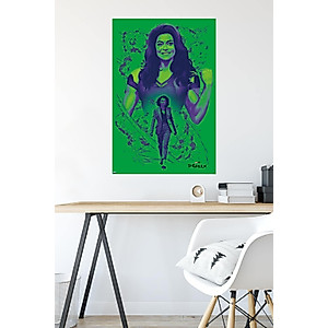 Trends International Marvel She-Hulk: Attorney At Law - Pose Wall Poster, 34L x 22.4W, Premium Unframed Version