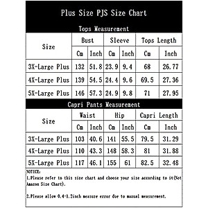 MOYEE Women's Pajama Set Soft Lounge Outfits Short Sleeve Capri Pants with Pockets(#01 Grey Ps, Large)