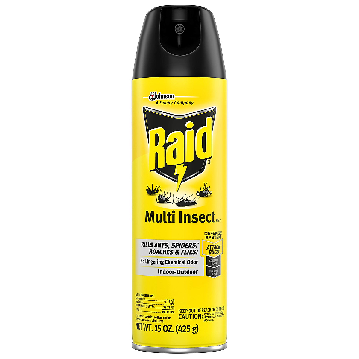 Raid Multi Insect Killer 15 Ounce (Pack of 3)