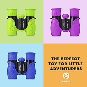 Binoculars for Kids, Set with Magnifying Glass & Compass - Easter Toys, Kids Binoculars for Boys and Girls - Perfect Easter Basket Stuffers for Toddler ! Easter Gifts for 3-12 Years Kids