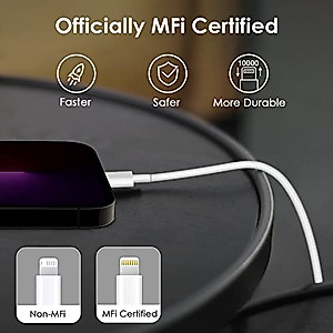iPhone 14 13 12 Fast Charger [Apple MFi Certified] 10FT Type C Charger 2 Pack 20W USB C Charger Block with Fast Charging Cable for iPhone 14/14 Pro/13/13Pro Max/12/12 Pro Max/11/XS/XR/X/8Plus,iPad
