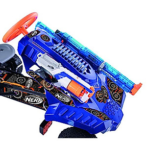 Hauck Nerf Striker Go Kart Ride On, Blue and Orange, 4 months to 96 months