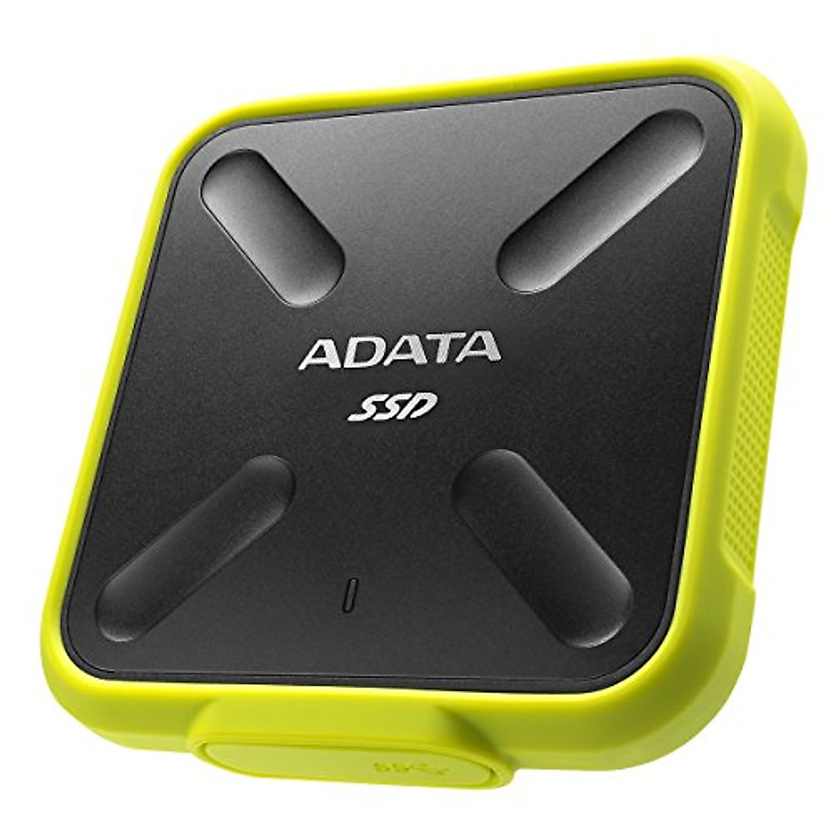 ADATA SD700 3D NAND 1TB Ruggedized Water/Dust/Shock Proof External Solid State Drive Yellow (ASD700-1TU3-CYL)
