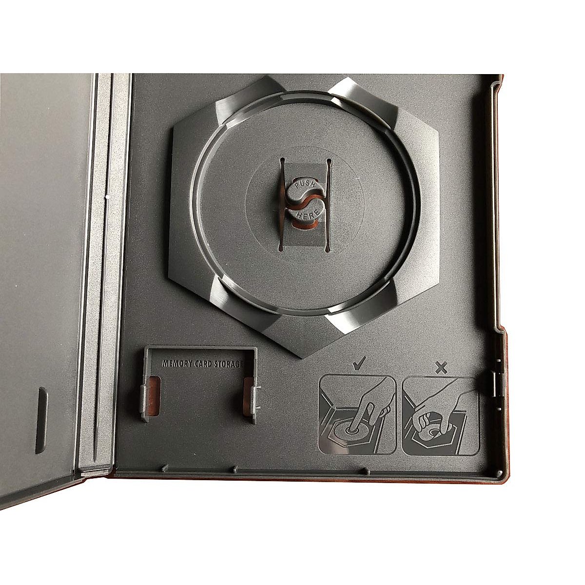 MegaDisc 1 New Empty Game Replacement Game Cases Dark Gray 14mm