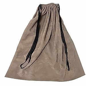 rejopfad Anti Tarnish Silver Storage Bag 28"x28", Velvet Fabric Black Cloth Bag for Silver Storage, Resistant Jewelry Flatware, Silverplate, & Silver Storage Silver Protection Bags