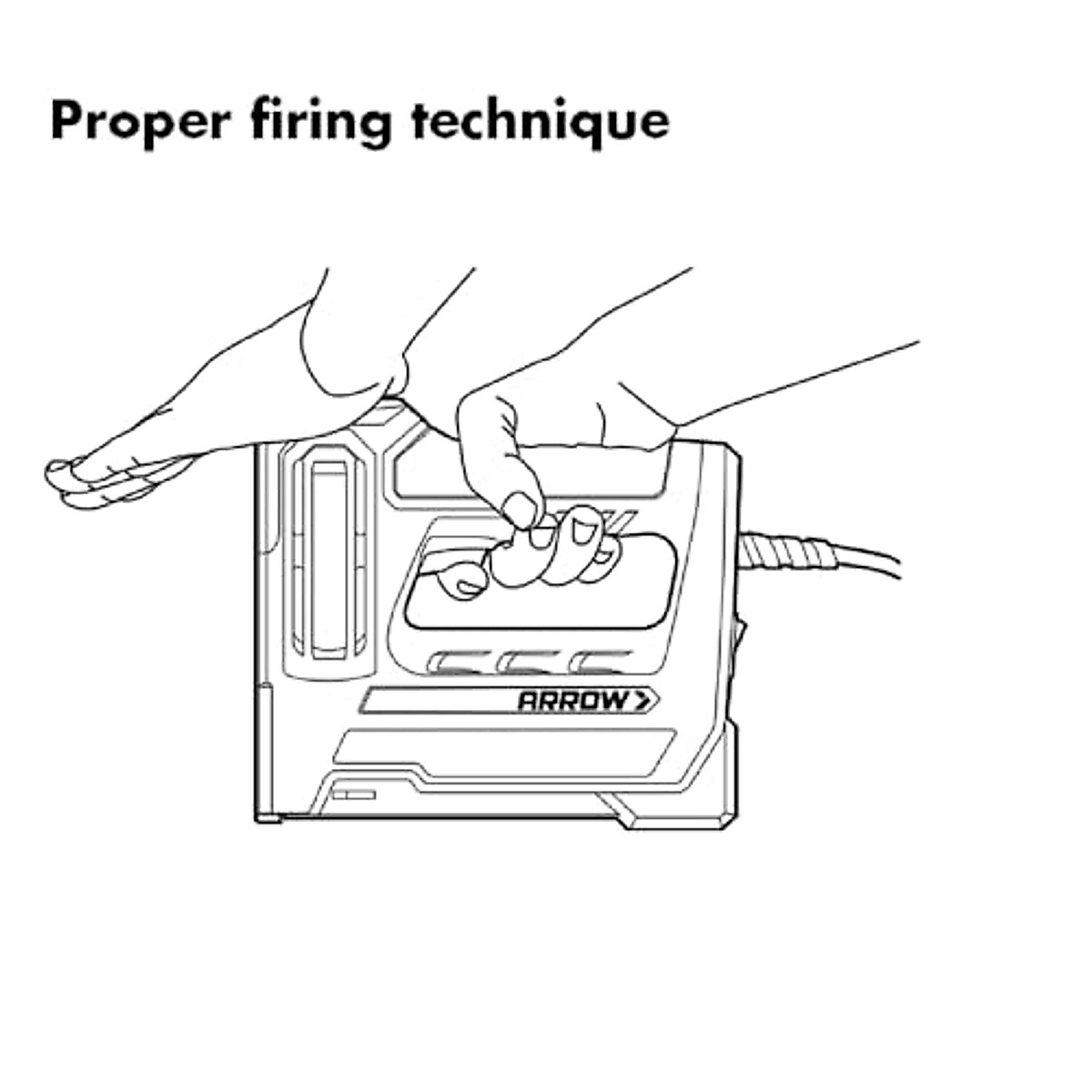 Arrow ET501F Corded 5-in-1 Professional Electric Staple and Nail Gun, Wire Stapler, and Brad Nailer for Upholstery, Framing, Insulation, Crafts, Fencing, and Cable, Black/Red