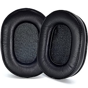 7506 Upgrade Quality Earpads - Genuine Leather Ear Pads Compatible with Sony MDR-7506, MDR-V6, MDR-V7, MDR-CD900ST Headset, Softer Small Sheepskin,High-Density Noise Cancelling Foam,Added Thickness